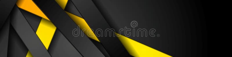Tech banner stock vector. Illustration of curl, black - 8080992