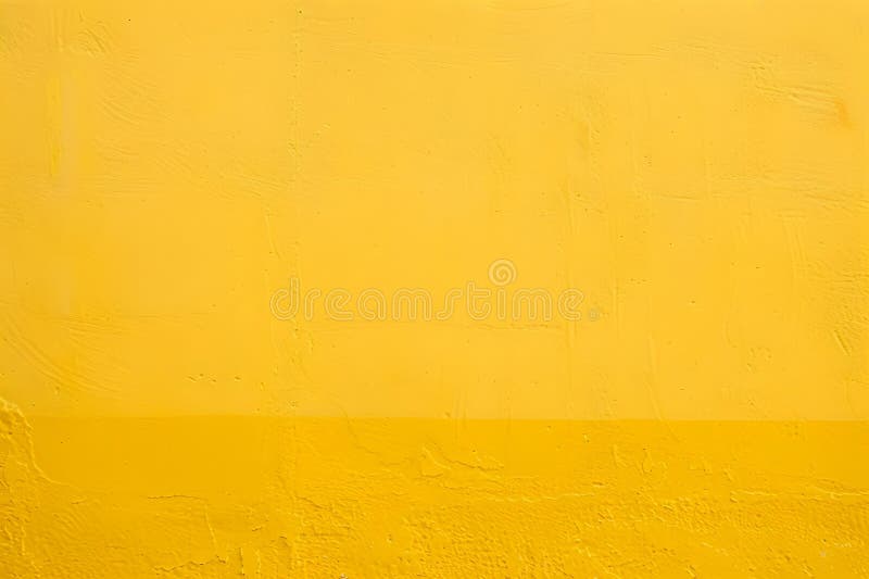 Bright Yellow Concrete Wall Texture Background Stock Illustration ...