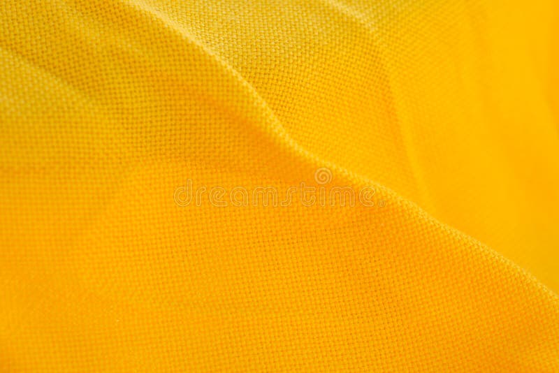 Bright Yellow Fabric Texture Stock Image - Image of fashioned, burlap ...