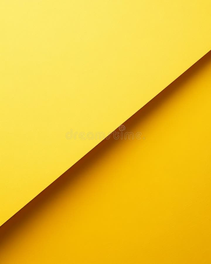Bright Yellow Geometric Design with Diagonal Lines and Contrasting ...
