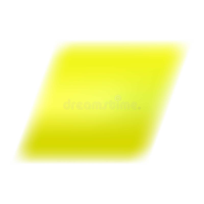 Bright Yellow Gradient Background Creating Blurred Abstract Shape Stock ...