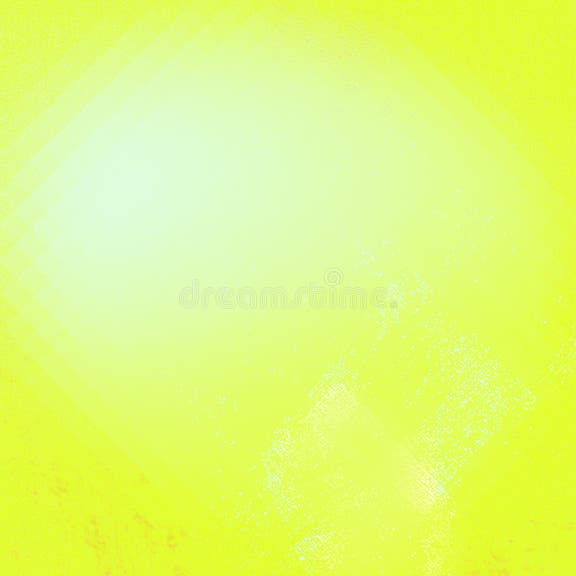 Bright Yellow Gradient Square Background with Copy Space for Text or ...