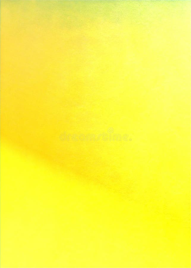 Bright Yellow Gradient Vertical Background. Simple Design. Template ...