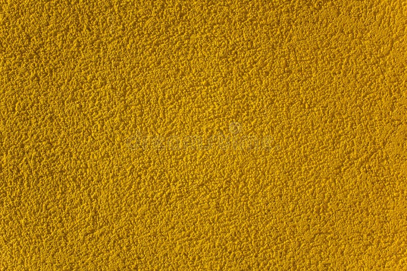 Bright Yellow Granular Surface with Shadows. Rough Texture Stock Image ...