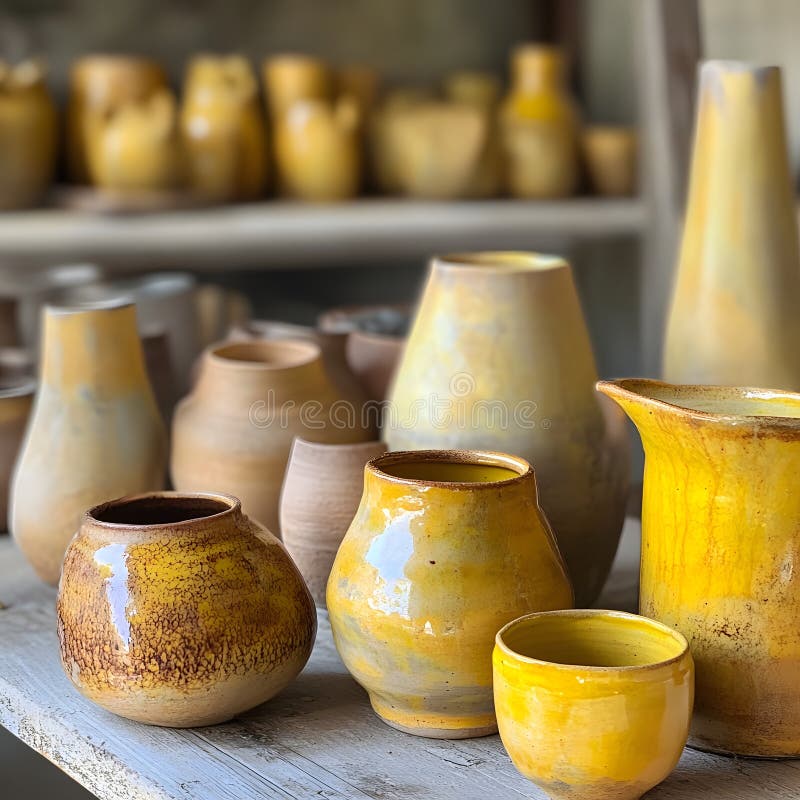 Bright Yellow Handmade Pottery Inspired by Ray Flower for Spring/Summer ...