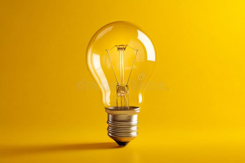 Light Bulb with Lot of Paint Splatters All Over it. Generative AI Stock ...