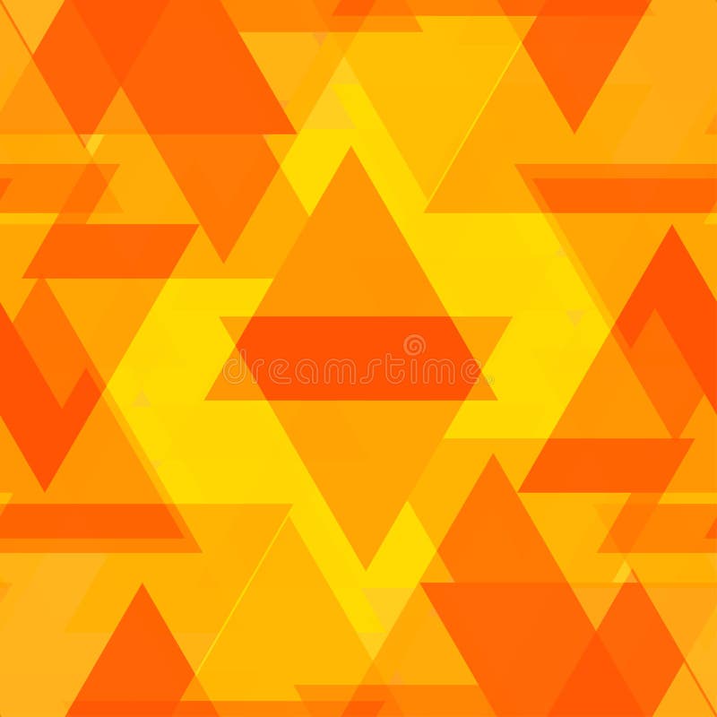 Bright Yellow and Orange Large Triangles in the Intersection and ...