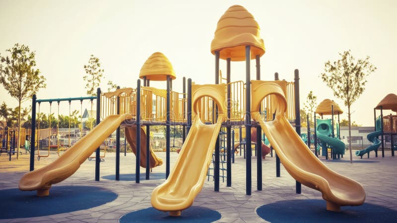 Playground Structures Stock Illustrations – 655 Playground Structures ...