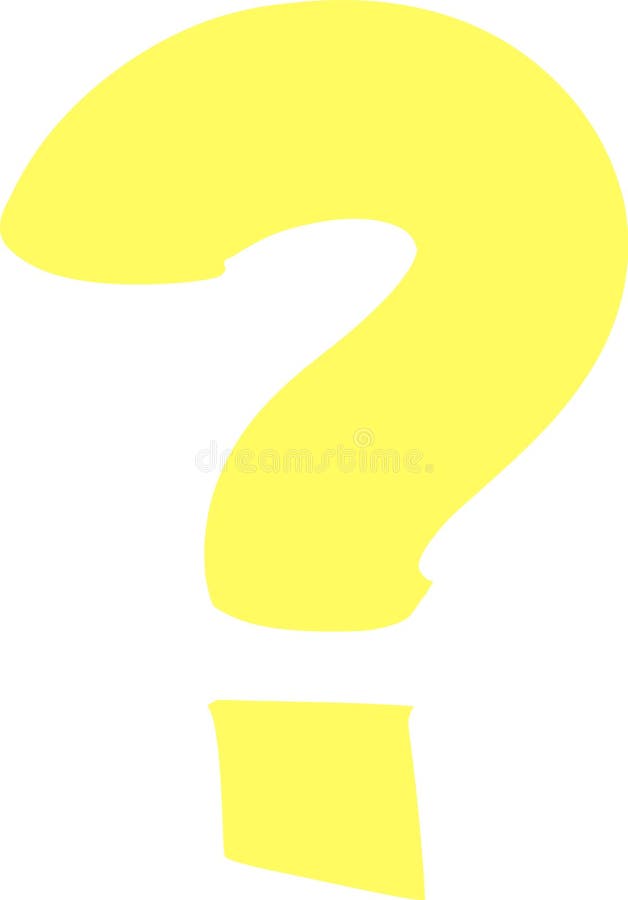 Yellow Question Mark Question Mark Symbol Background Graphics