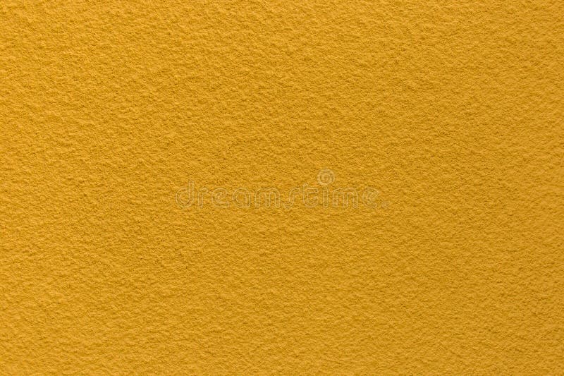 Bright Yellow Rough Surface Concrete Wall Cement Texture Background ...