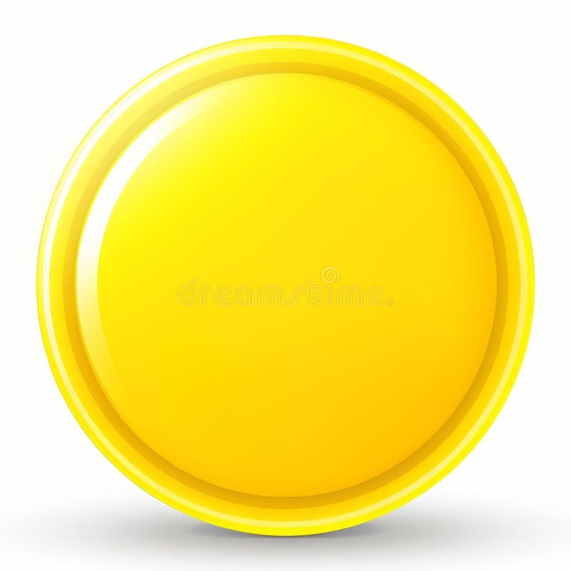 Bright Yellow Safety First Vector Icon, Isolated Design, Ai Generated ...