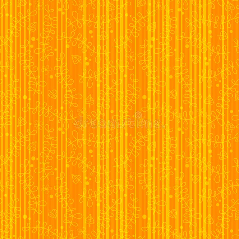 Bright Yellow Seamless Pattern Stock Vector - Illustration of print ...