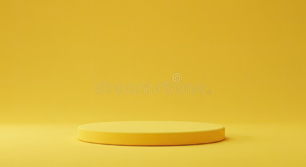 Bright Yellow Solid Color Background Clean Flat Saturated Finish for ...