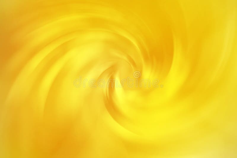 Bright Yellow Spiral Abstract Gradient Background Stock Photo - Image ...