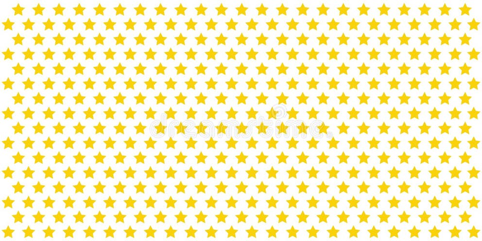 Bright Yellow Star Pattern stock vector. Illustration of party - 371779362