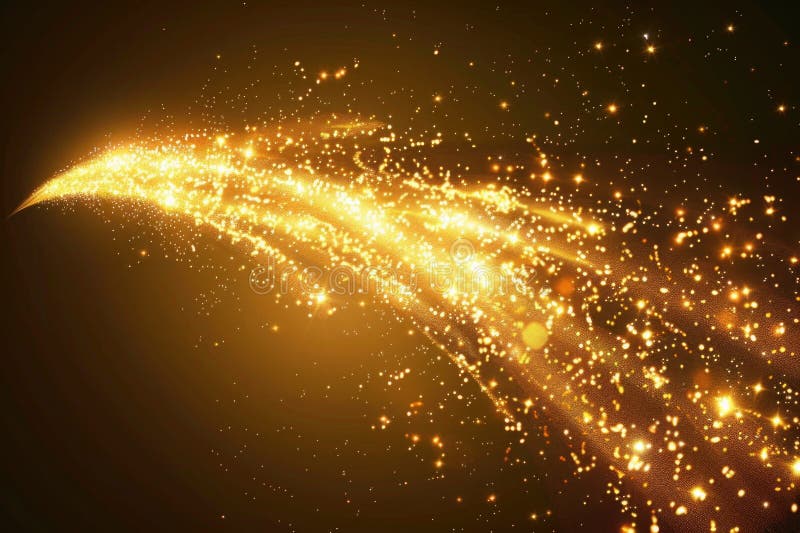 A Bright Yellow Star Shining Against a Black Backdrop. Perfect for ...