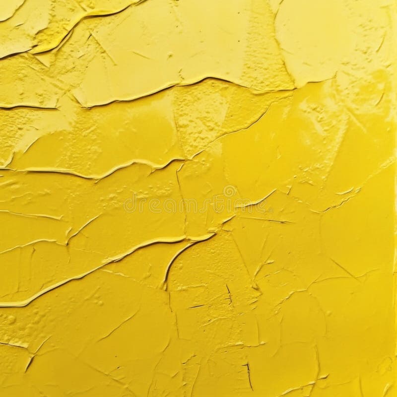 Bright Yellow Textured Wall with Rich Abstract Patterns and Visual ...