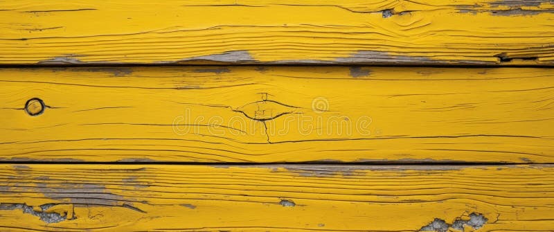 Bright Yellow Weathered Wooden Plank Texture Ideal for Backgrounds and ...