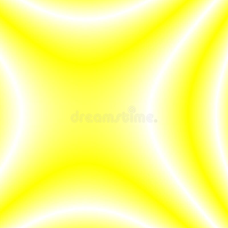 Bright Yellow White Shapes Abstract Background Stock Illustration ...