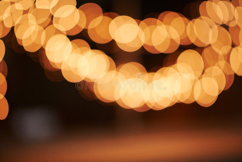 Brighten Up Your Background. Bright Lights Blurred in the Background of ...