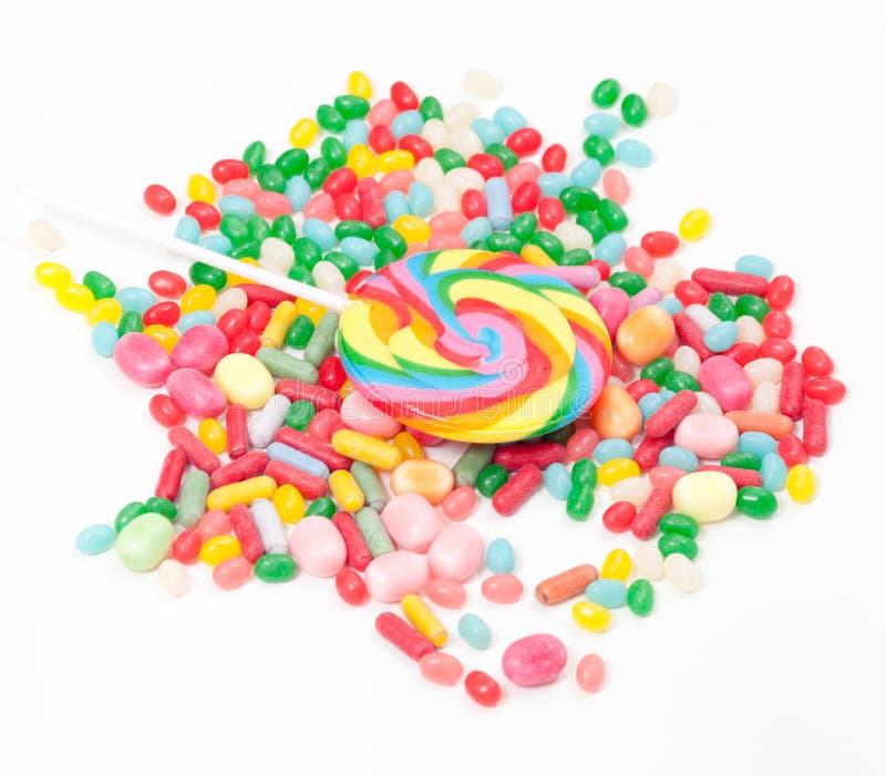 Colored candies stock photo. Image of background, decorations - 29965344