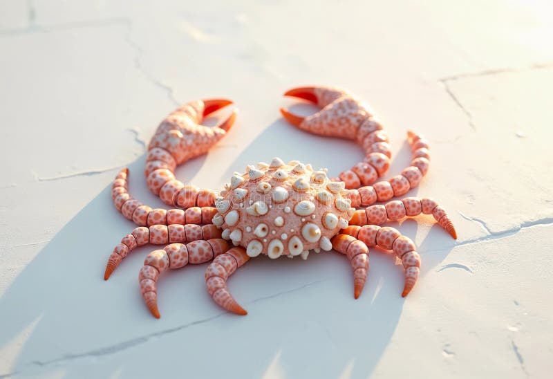 Colorful Crab Resting on a Sunny Shore, Showcasing Nature S Vibrant ...