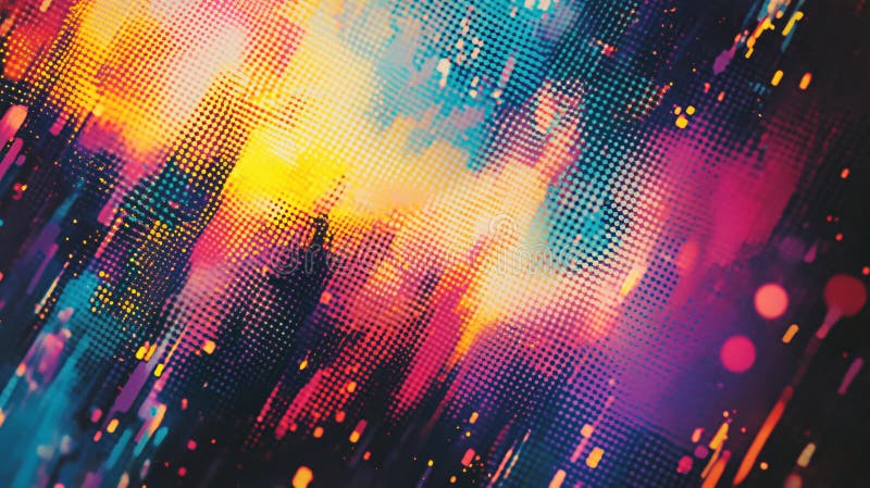 Brightly Colored Digital Pixelated Patterns Create a Retro yet Modern ...