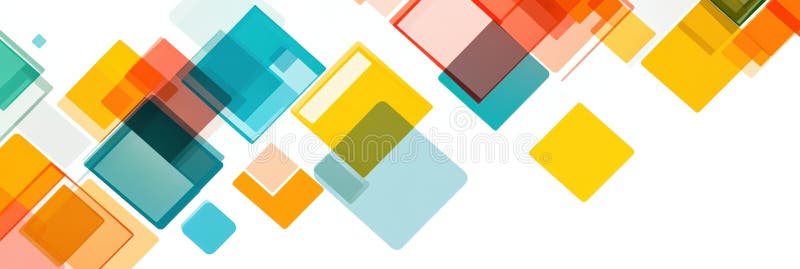 Colorful Geometric Shapes Create a Vibrant Abstract Background Suitable ...