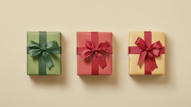 Brightly Colored Gift Boxes with Geometric Designs Feature Vibrant ...
