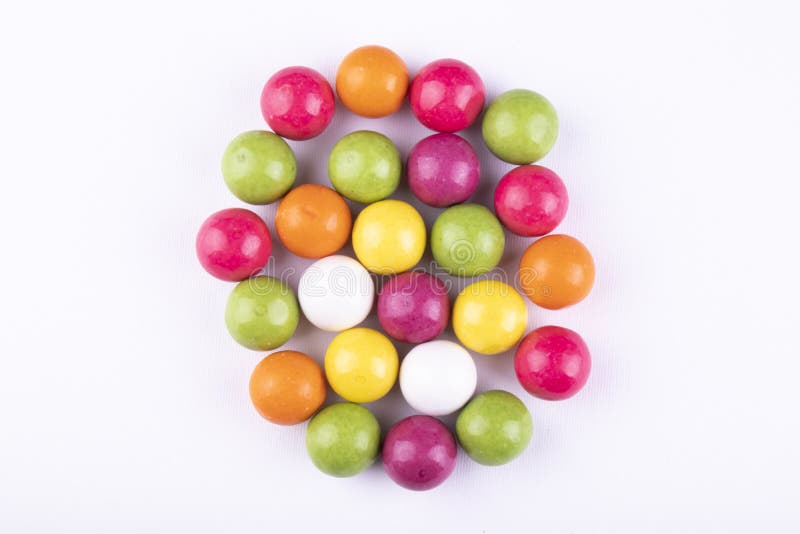 Colored gums stock photo. Image of detrimental, yellow - 107836896