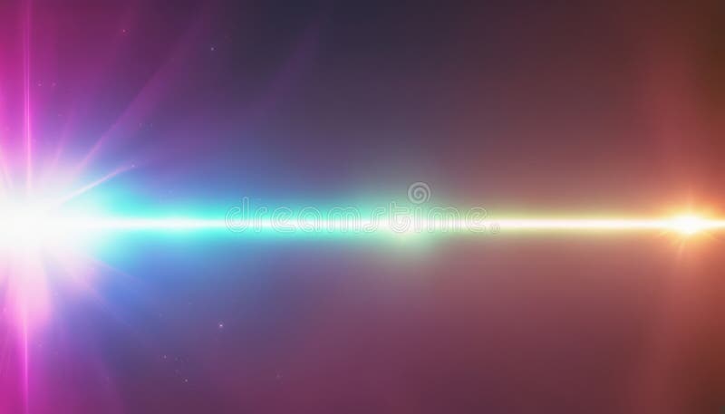 A Brightly Colored Light Beam Stock Illustration - Illustration of ...