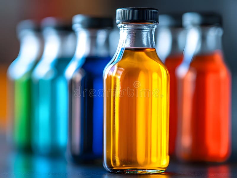 "Vibrant Colored Liquids in Laboratory Containers: a Showcase of ...