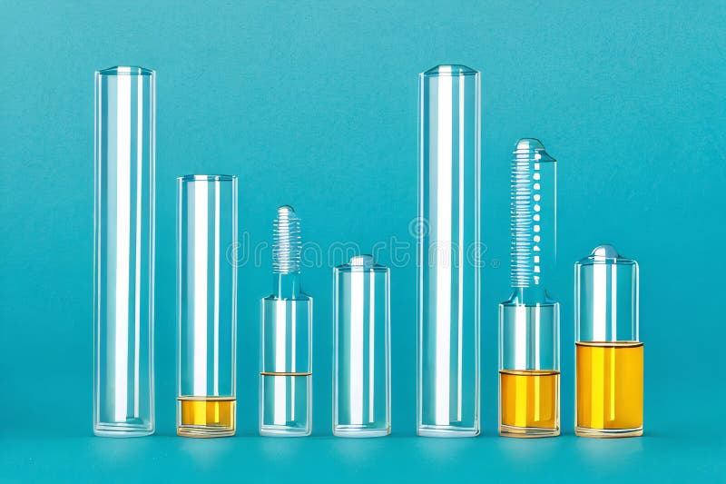 Brightly-colored Liquids in Test Tubes in a Science Lab Stock ...