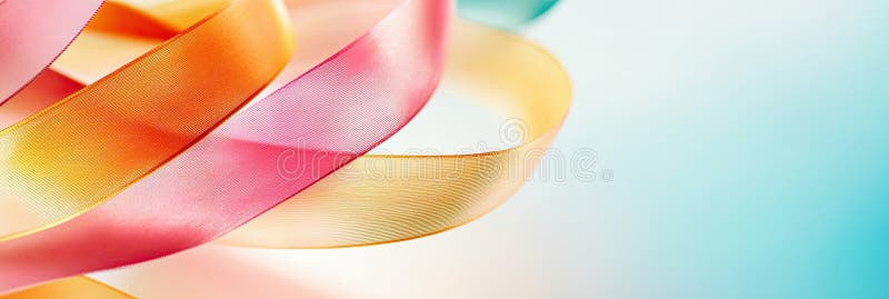 Brightly Colored Ribbons Create Whimsical Patterns Around a Maypole ...