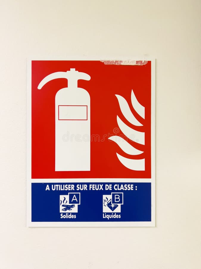 Brightly Colored Signs with Clear Text Provide Instructions for Stock ...