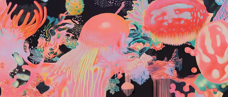 Brightly Colored Textures of Puffy Stickers with Raised Designs ...