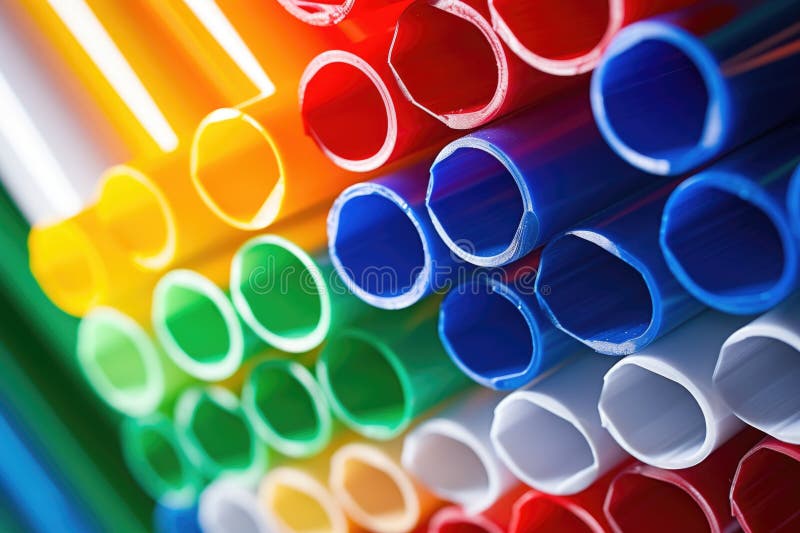 Brightly Colored Toothpaste Tubes Stacked Vertically Stock Image ...