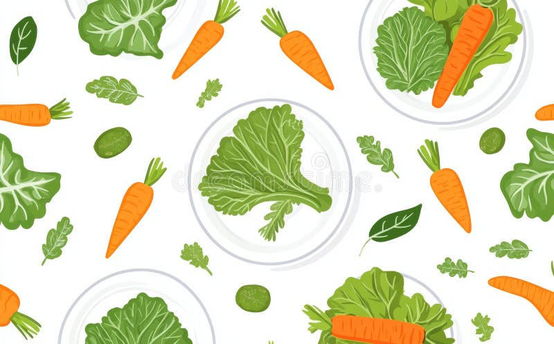 Brightly Colored Vegetables, Including Carrots, Tomatoes, and Greens ...