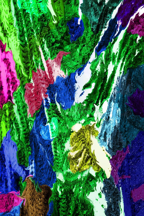 Brightly Coloured and Textured Background. Stock Image - Image of ...