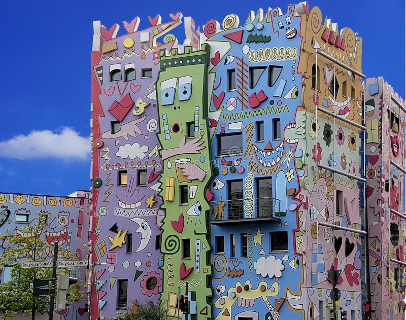 Brightly Decorated Building Picture. Image: 95109184