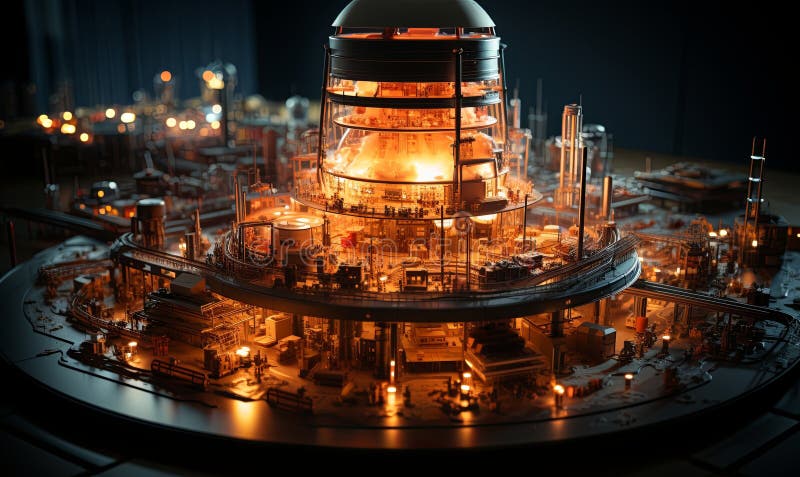 Brightly Lit Factory Model Stock Photos - Free & Royalty-Free Stock ...