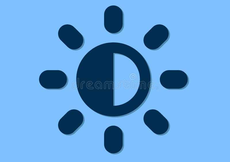 Brightness Blue Texture Icon Stock Vector - Illustration of concept ...