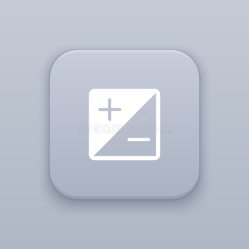 Brightness Contrast Icon Set. Vector Bright Intensity Symbols Stock ...