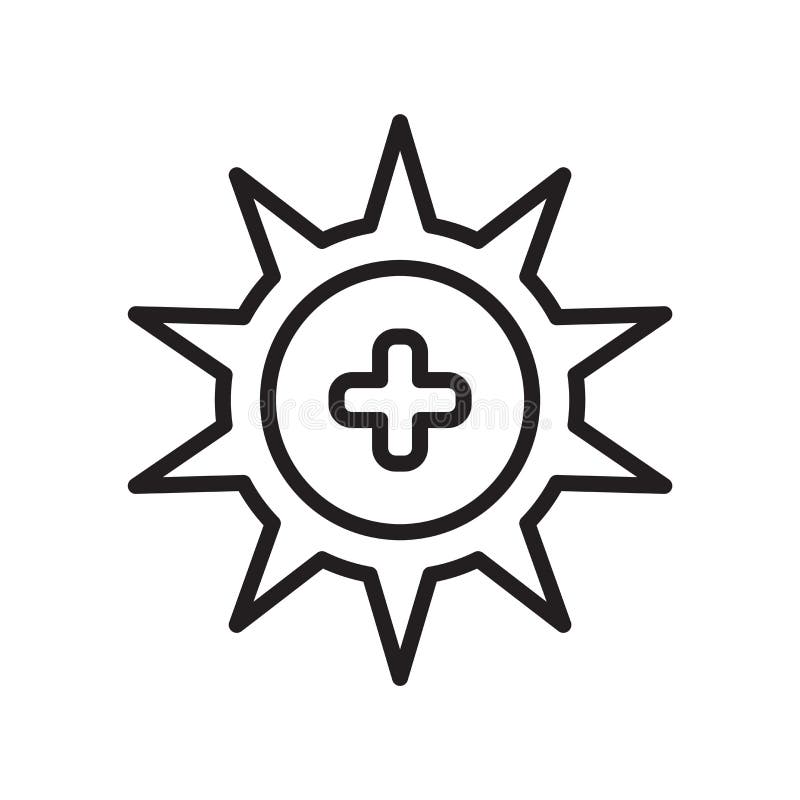 Brightness Icon Vector Sign and Symbol Isolated on White Background ...