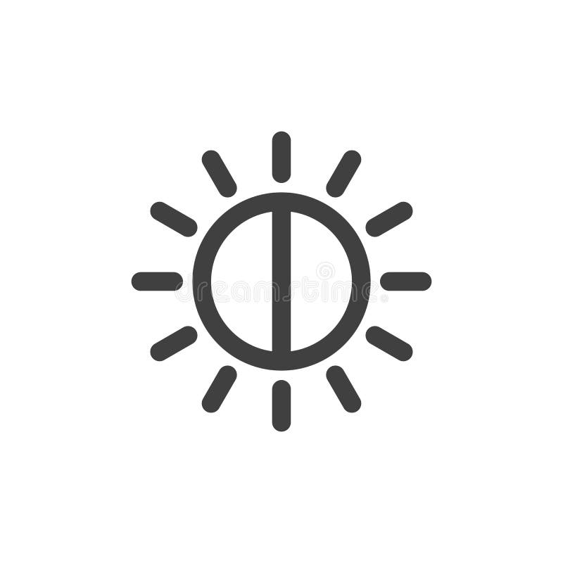 Brightness Settings Stock Illustrations – 681 Brightness Settings Stock ...