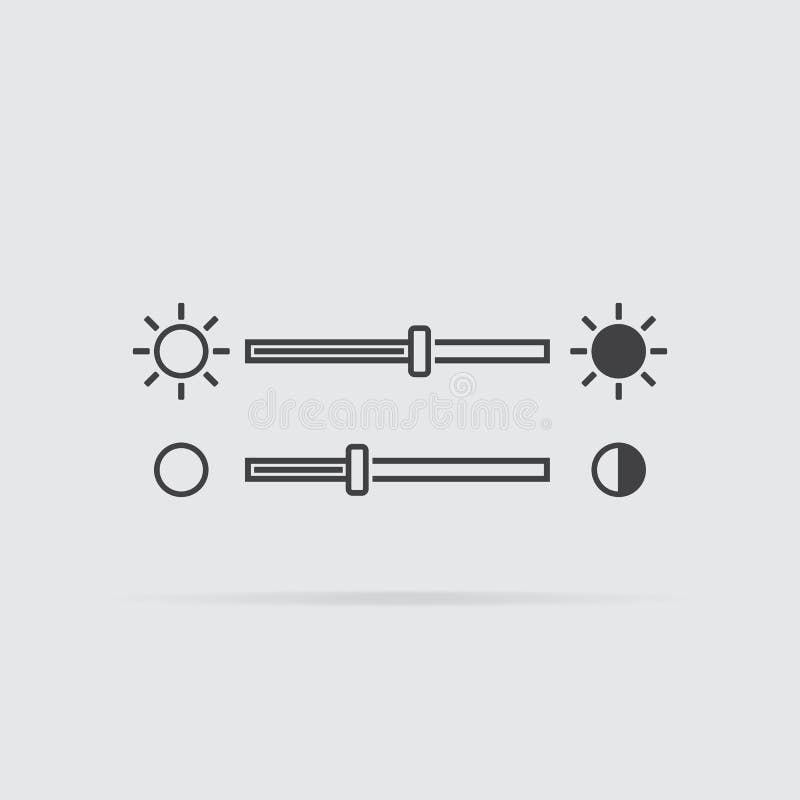 Brightness Slider Stock Illustrations – 142 Brightness Slider Stock ...