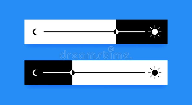 Brightness Slider Stock Illustrations – 260 Brightness Slider Stock ...