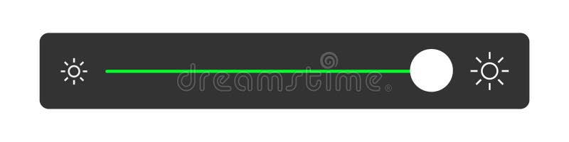 Brightness Slider Stock Illustrations – 260 Brightness Slider Stock ...