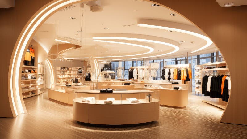 Brightness store lighting stock illustration. Illustration of retail ...