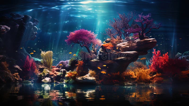 Brightness Under Water: Light and Color Create a Magical Effect ...